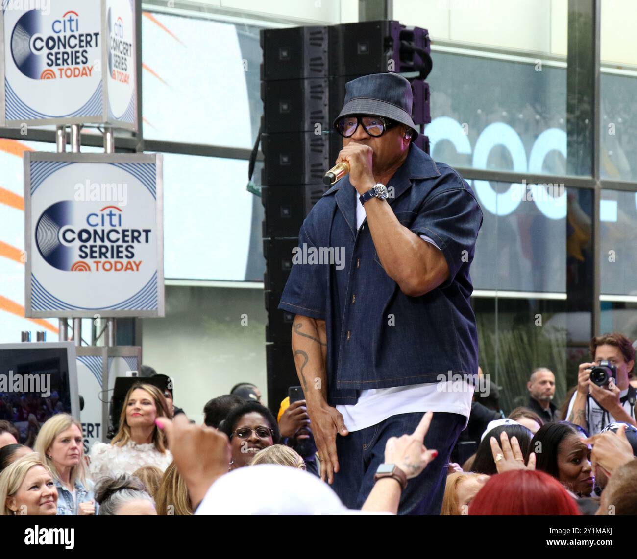 September 06, 2024 LL Cool J perform on Today Show Citi Concert Series ...