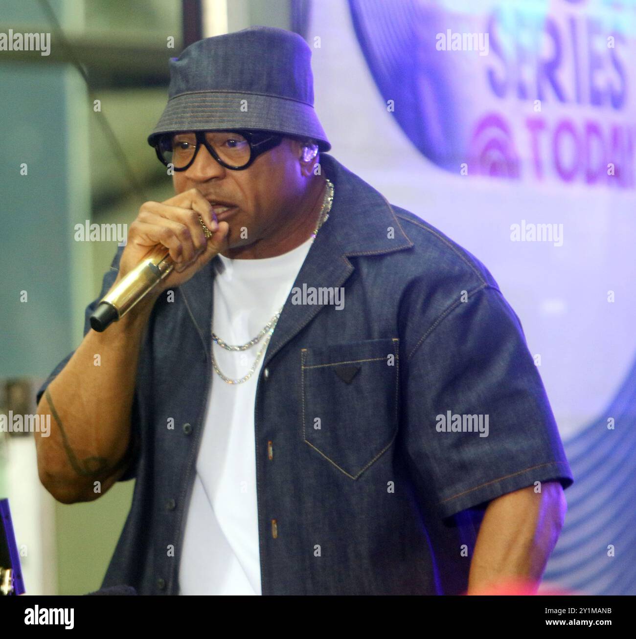 September 06, 2024 LL Cool J perform on Today Show Citi Concert Series ...