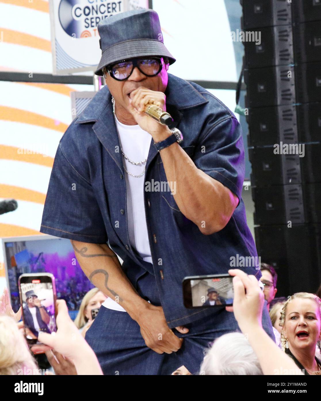 September 06, 2024 LL Cool J perform on Today Show Citi Concert Series ...