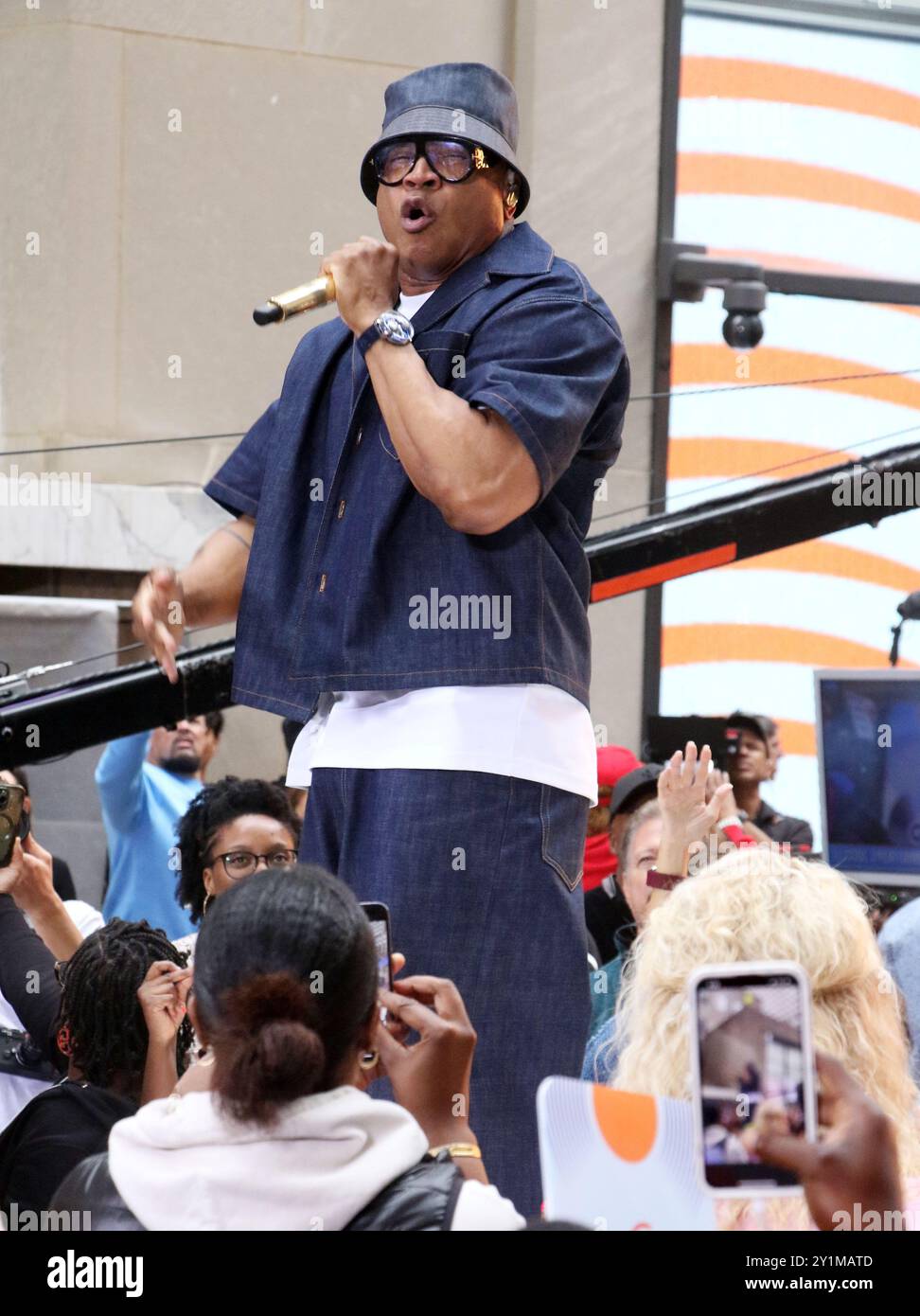 September 06, 2024 LL Cool J perform on Today Show Citi Concert Series ...