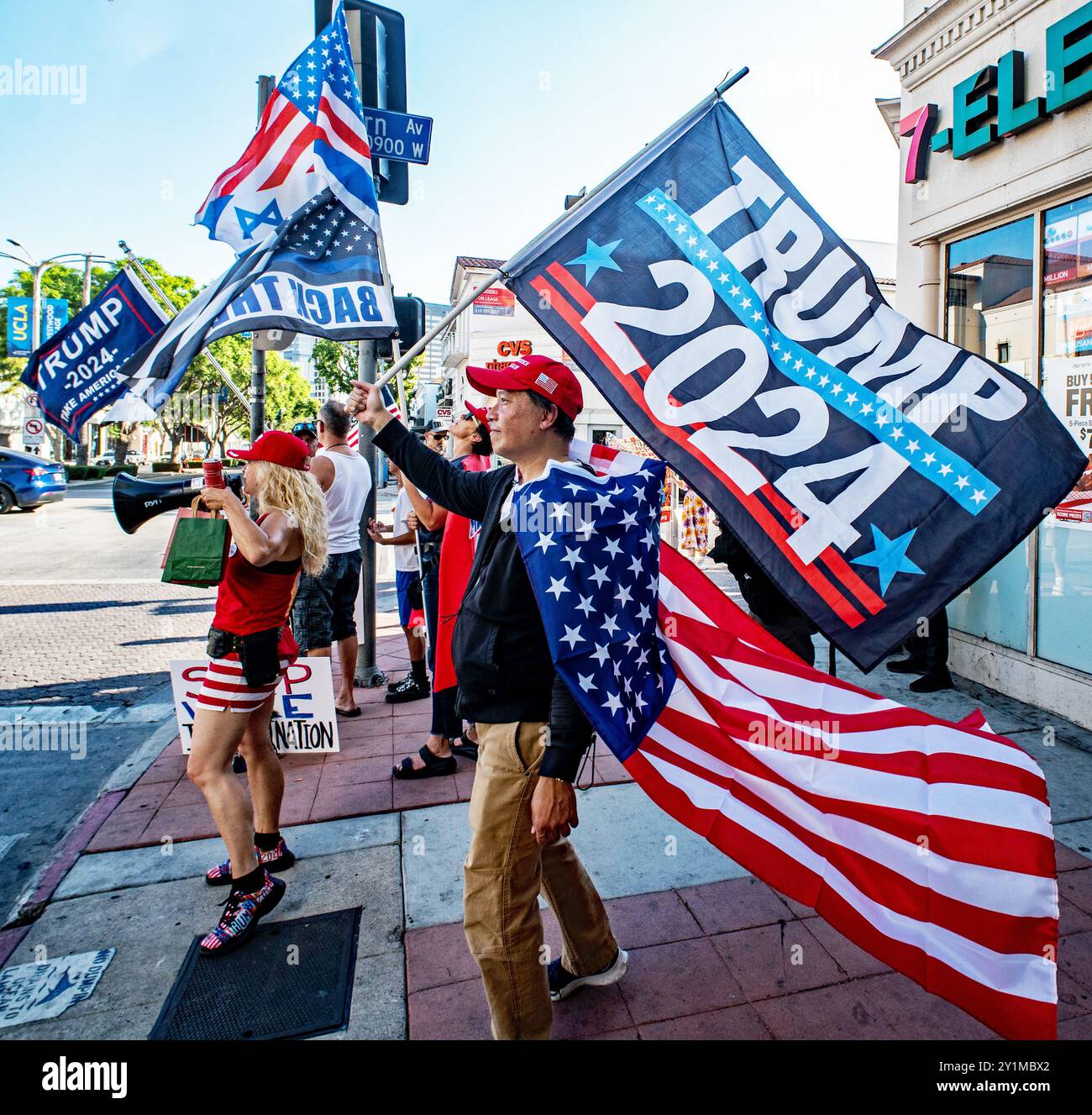 September 7 2024, Los Angeles, California UCLA, March for our lives ...