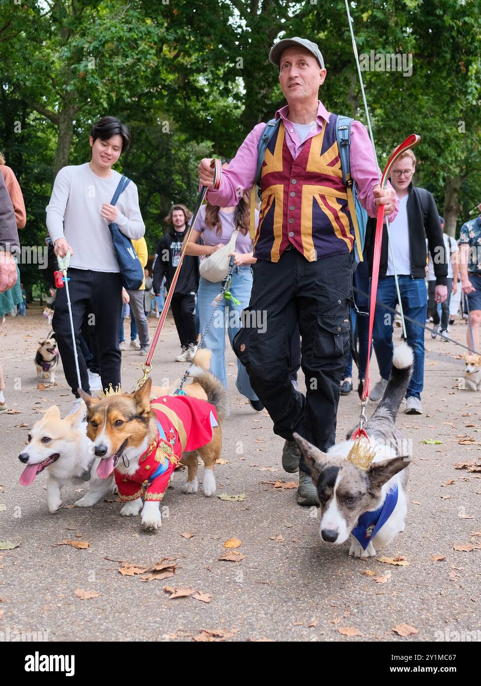 London, UK, 7th September, 2024. Corgi owners and their four legged ...