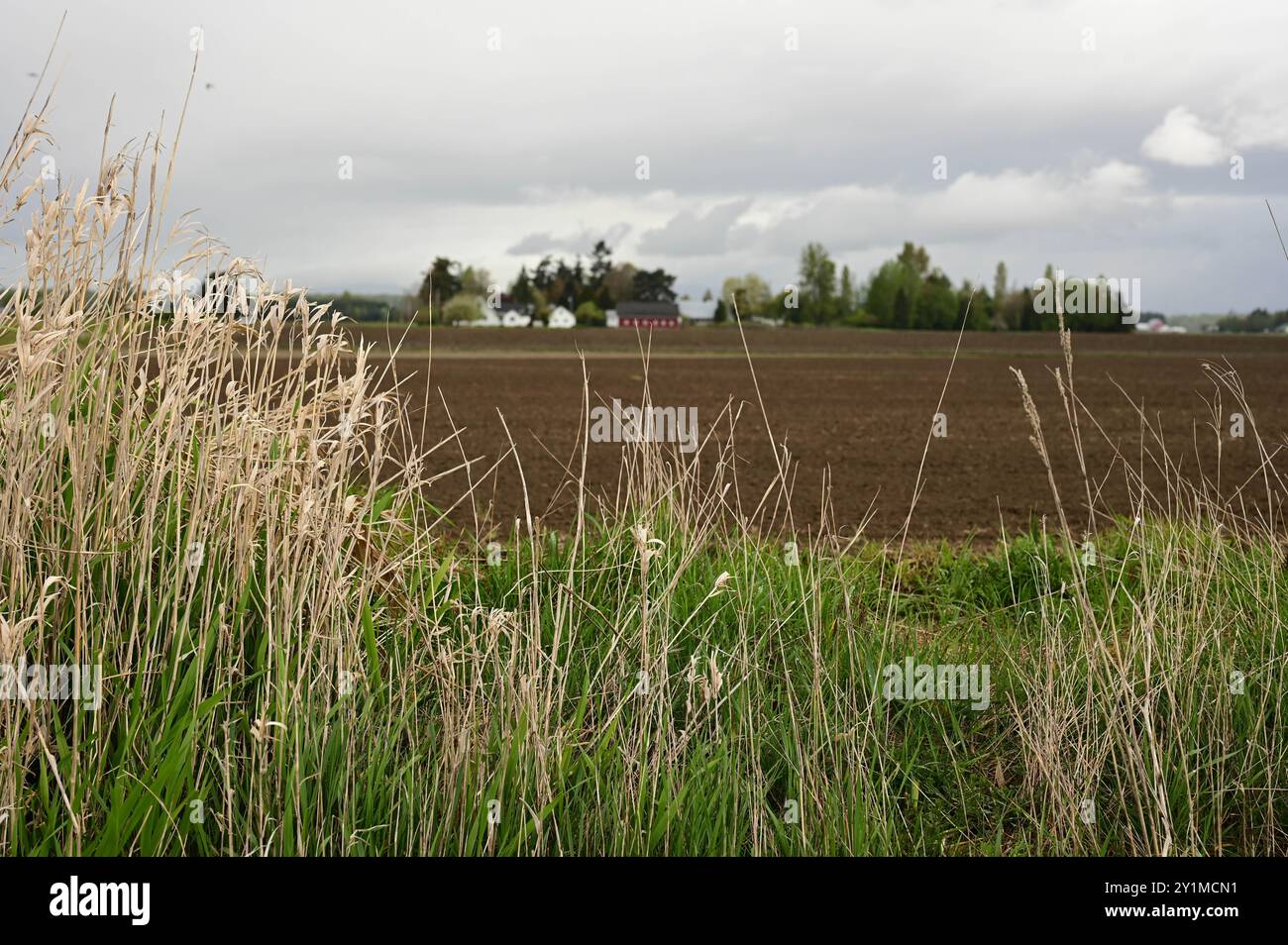 Washington agricultural farm scenery Stock Photo - Alamy