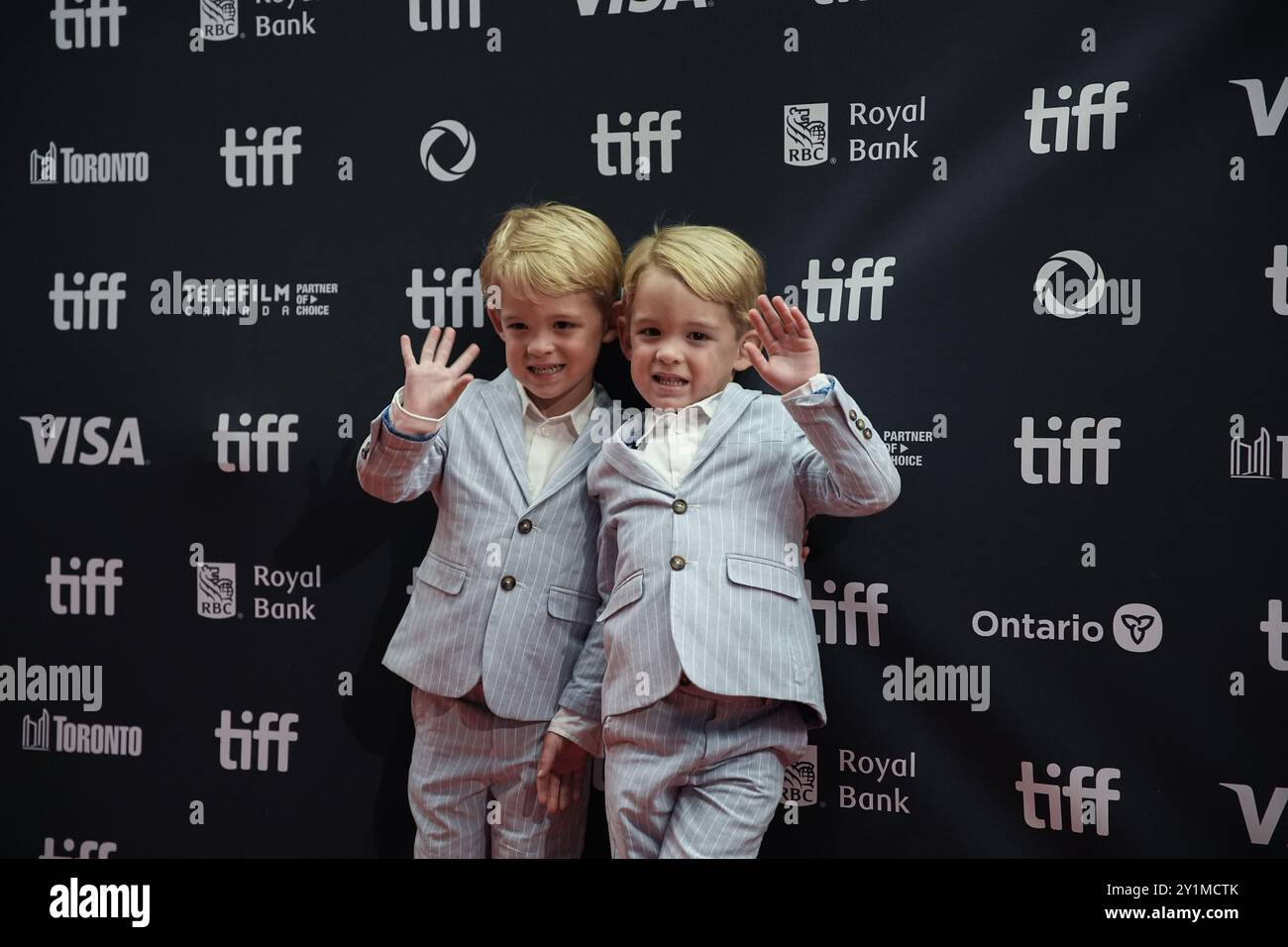 Toronto, Canada. 7th Sep 2024. Arleigh Snowden and Emmett Snowden on ...