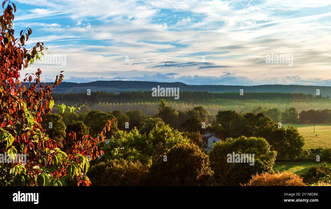 France loire paysage hi-res stock photography and images - Alamy
