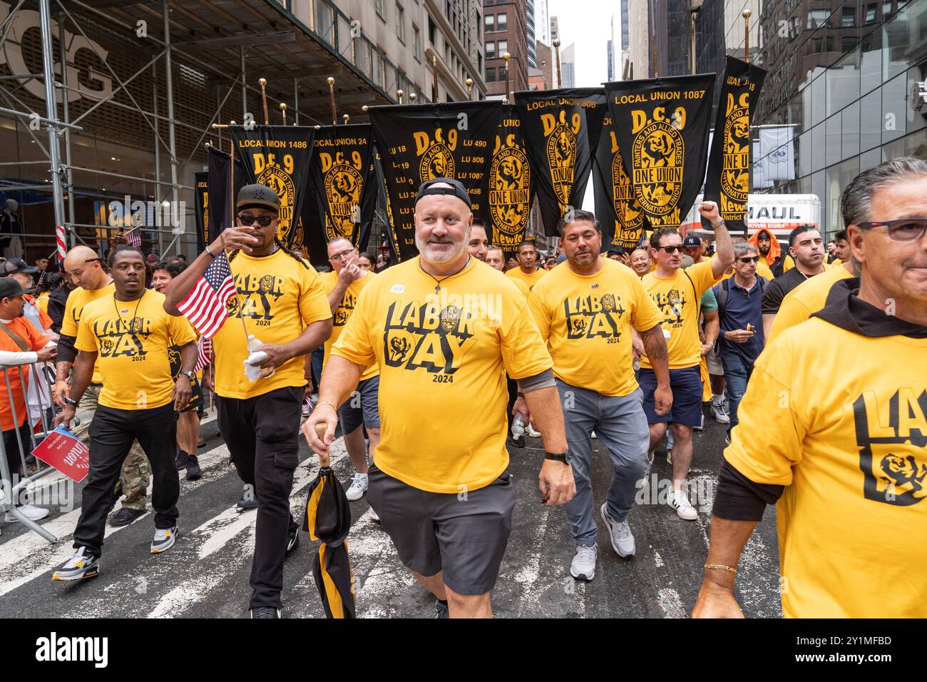 New York, USA, 7 September, 2024: Atmosphere during New York City Labor ...