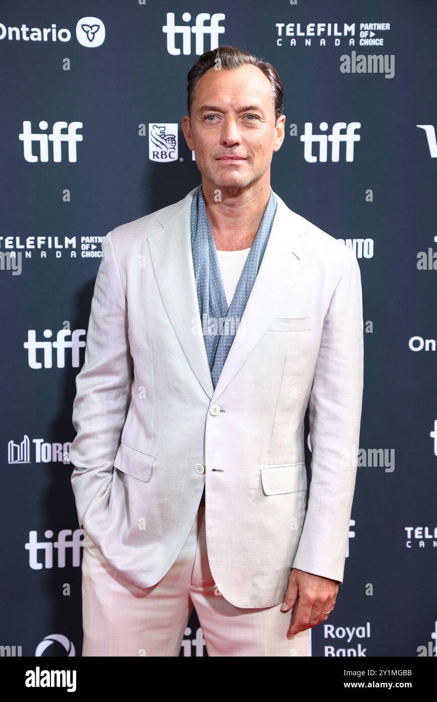 Toronto, Canada. On. 07th Sep, 2024. Jude Law at arrivals for EDEN ...