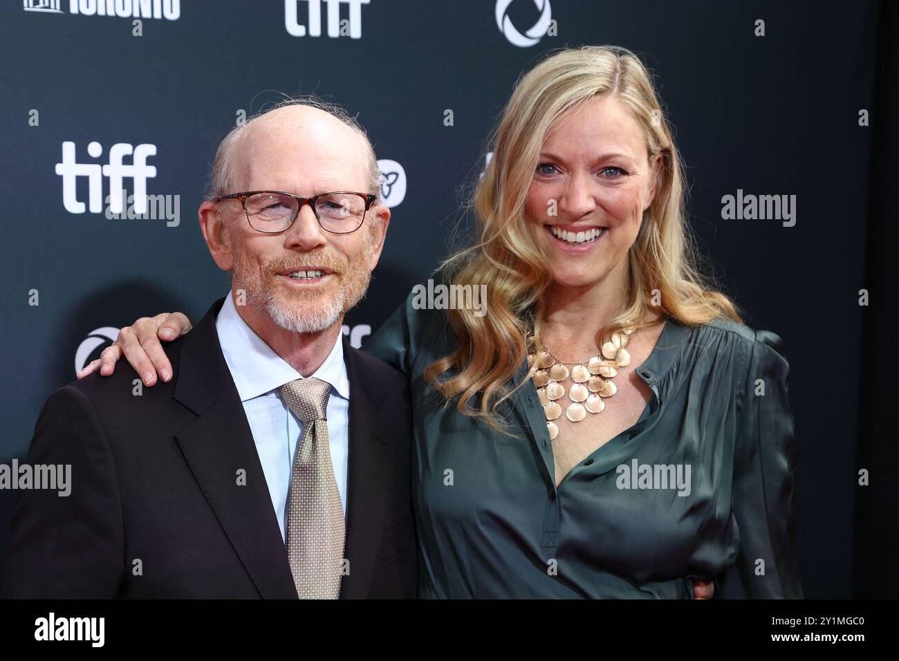 Toronto, Canada. On. 07th Sep, 2024. Ron Howard, Karen Lunder at ...