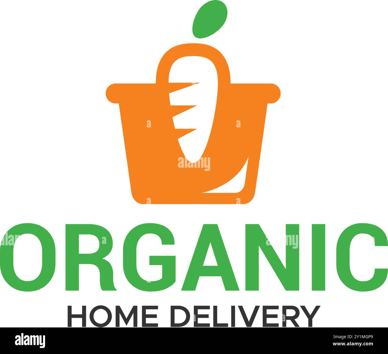 Supermarket home delivery crate Stock Vector Images - Alamy