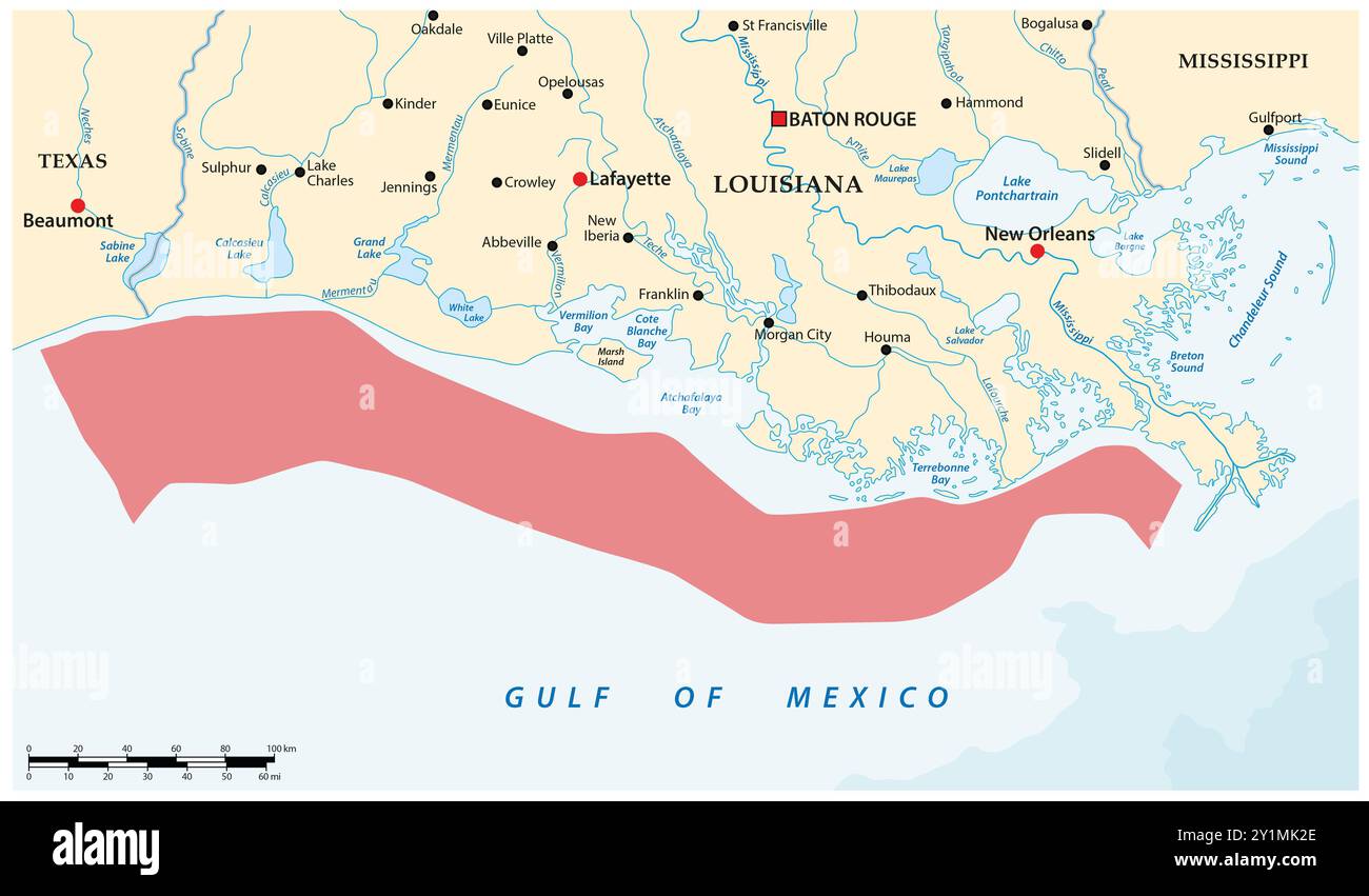 At gulf of mexico Cut Out Stock Images & Pictures - Alamy