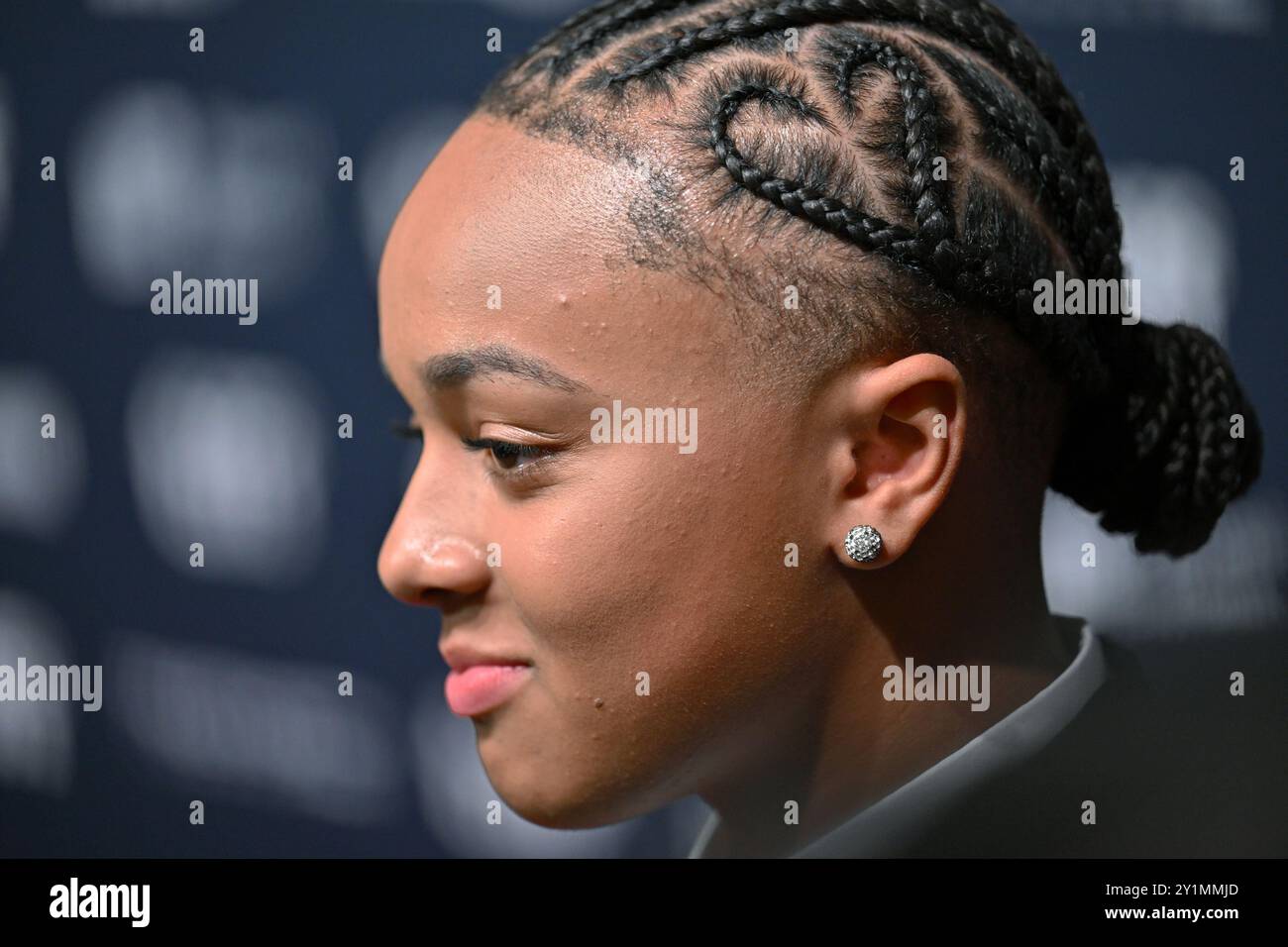 Toronto, Canada. 07th Sep, 2024. Nykiya Adams attends the premiere of ...