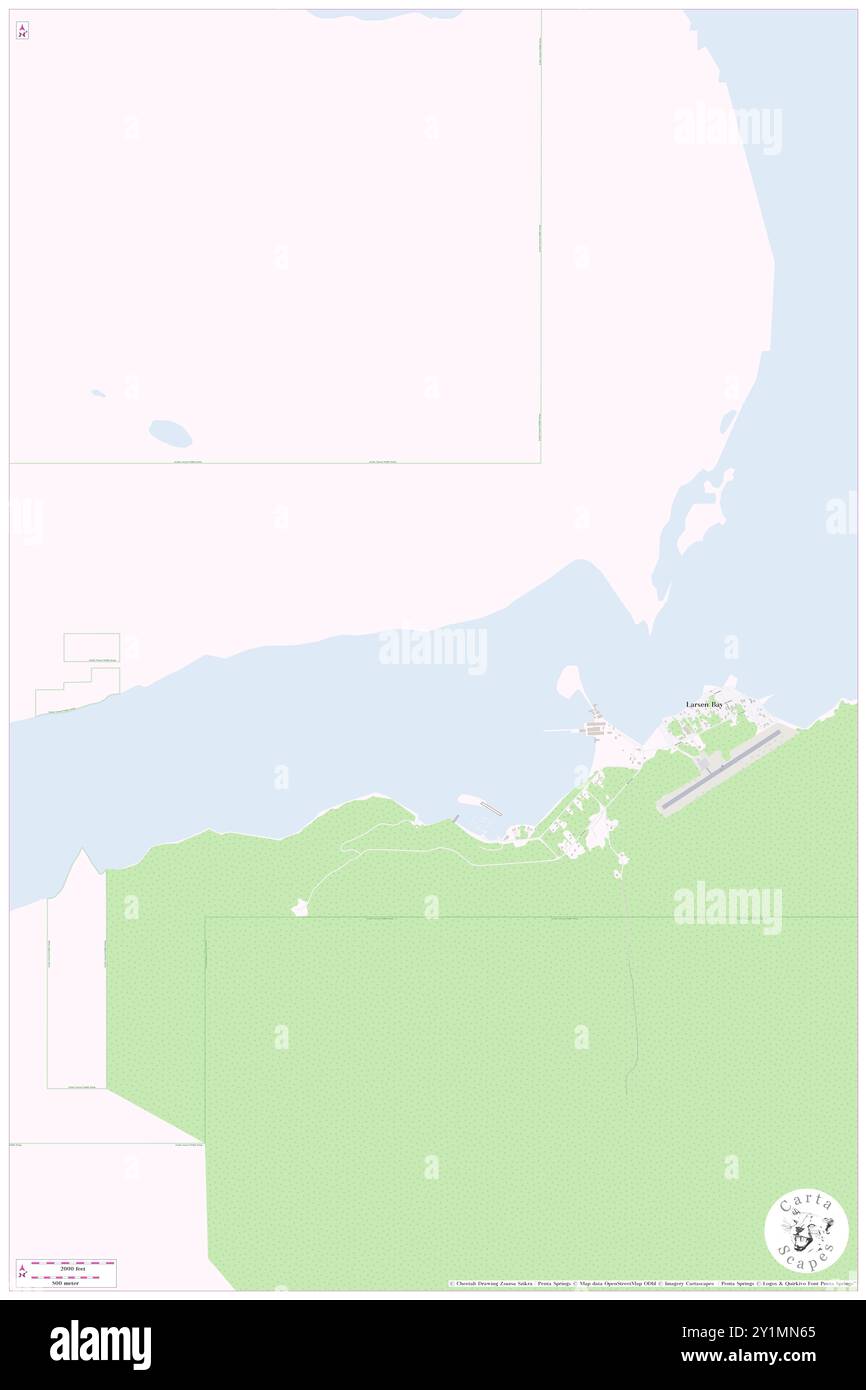 Larsen Bay, Kodiak Island Borough, US, United States, Alaska, N 57 32 ...
