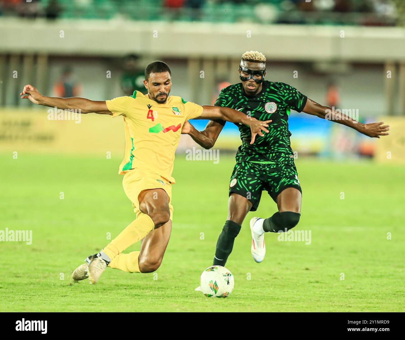 Akwa Ibom State, Nigeria, 7th September, 2024, Nigeria vs Benin ...