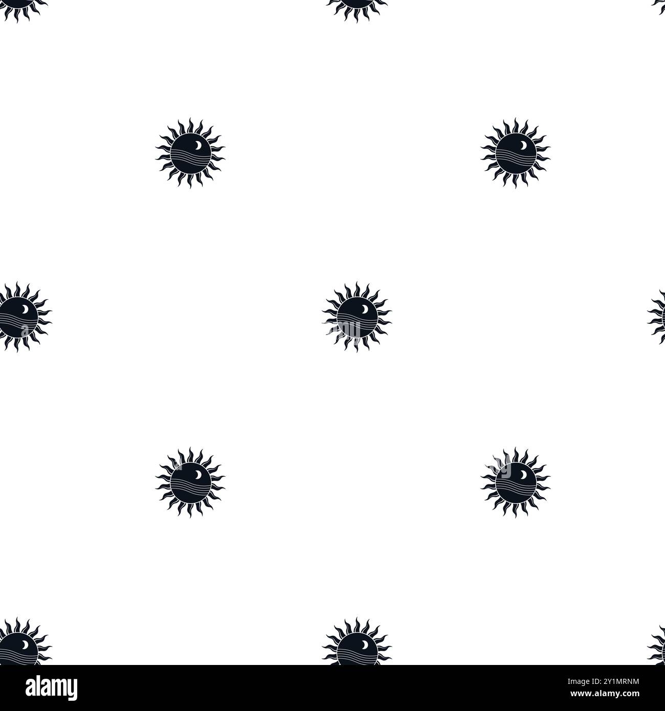 Moon black white Stock Vector Images - Alamy