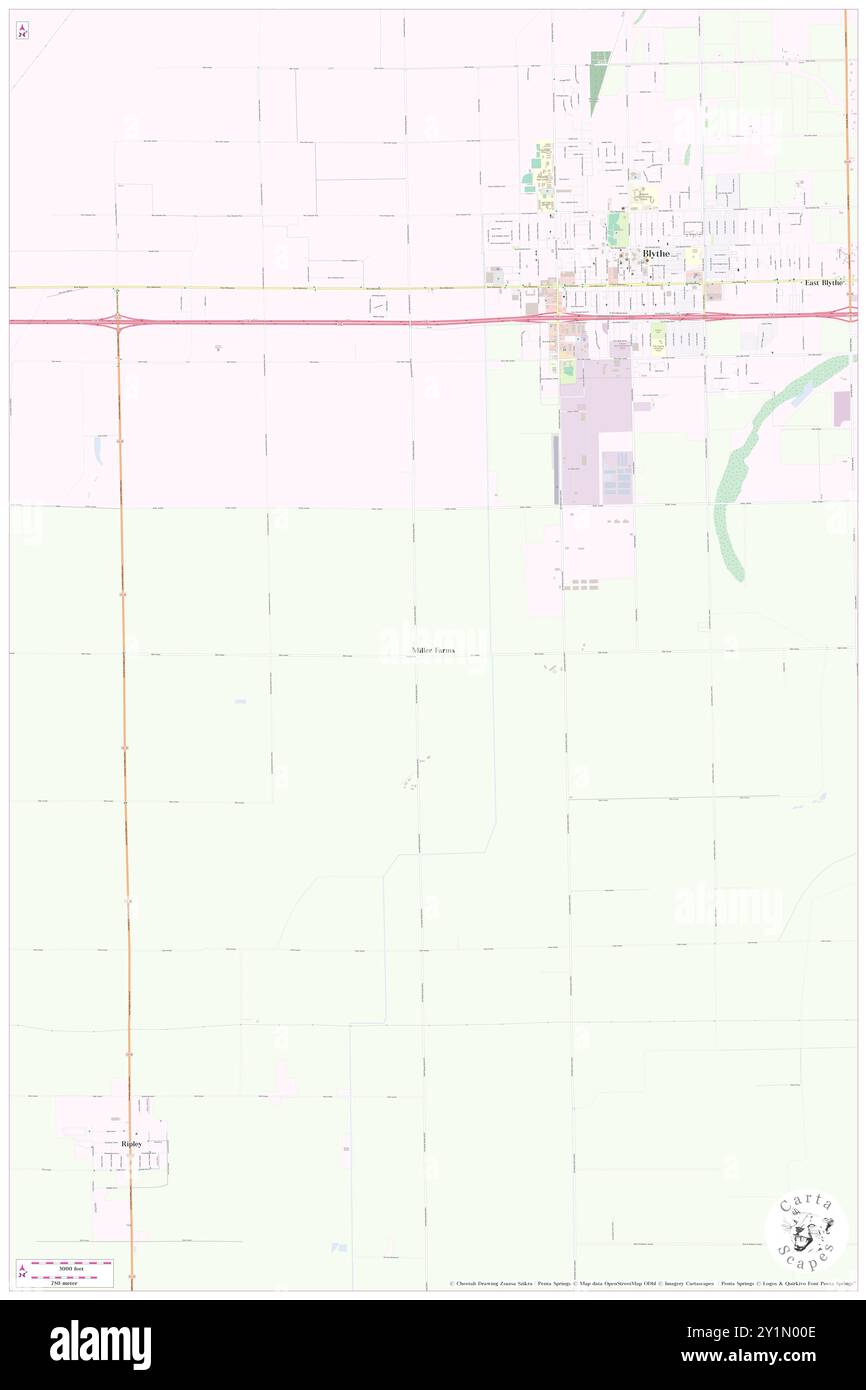 Miller Farms, Riverside County, US, United States, California, N 33 34 ...
