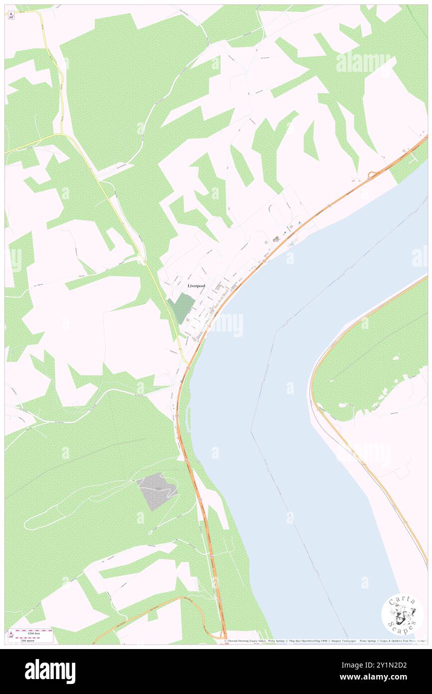 Liverpool, Perry County, US, United States, Pennsylvania, N 40 34' 29 ...