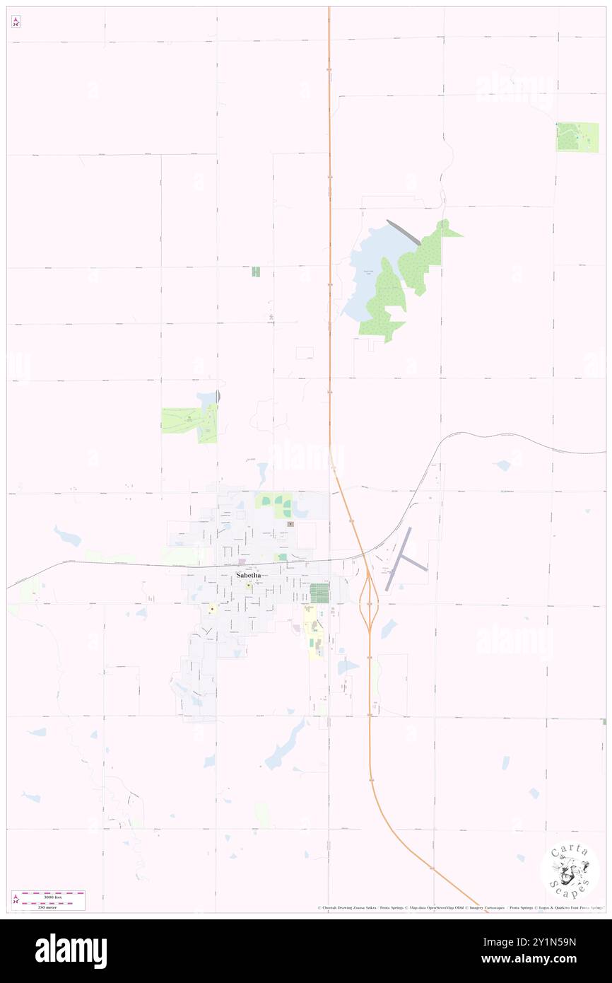 Sabetha, Nemaha County, US, United States, Kansas, N 39 54' 7'', S 95 ...