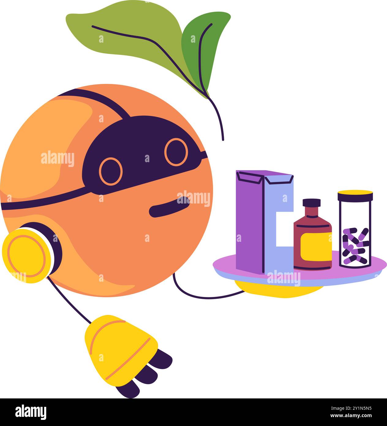 Robot Holding Medication Flat Illustration Stock Vector Image & Art - Alamy Robot Holding Medication Flat Illustration Stock Vector Image & Art - Alamy