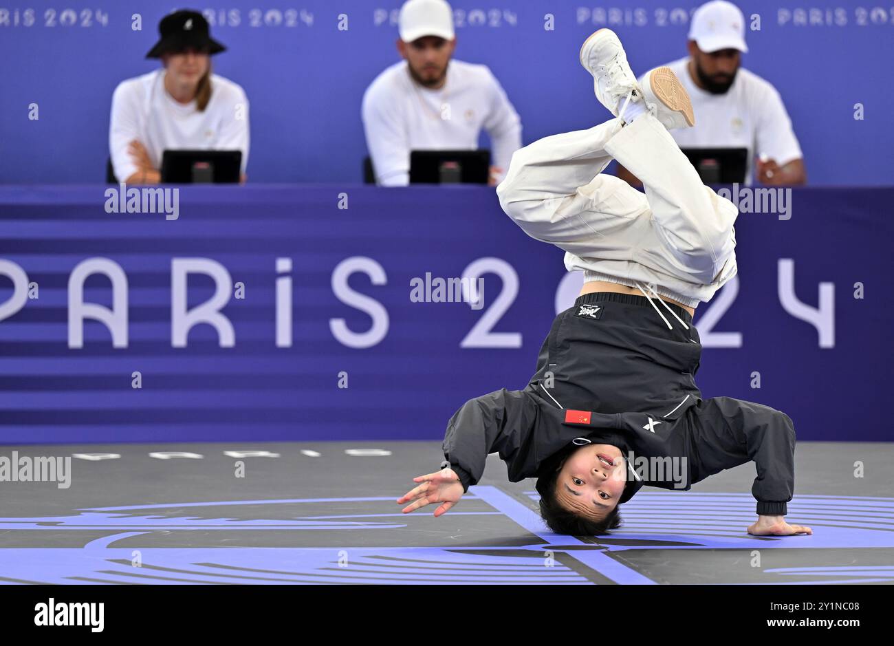 Beijing, France. 9th Aug, 2024. Liu Qingyi of China, known as B-Girl ...