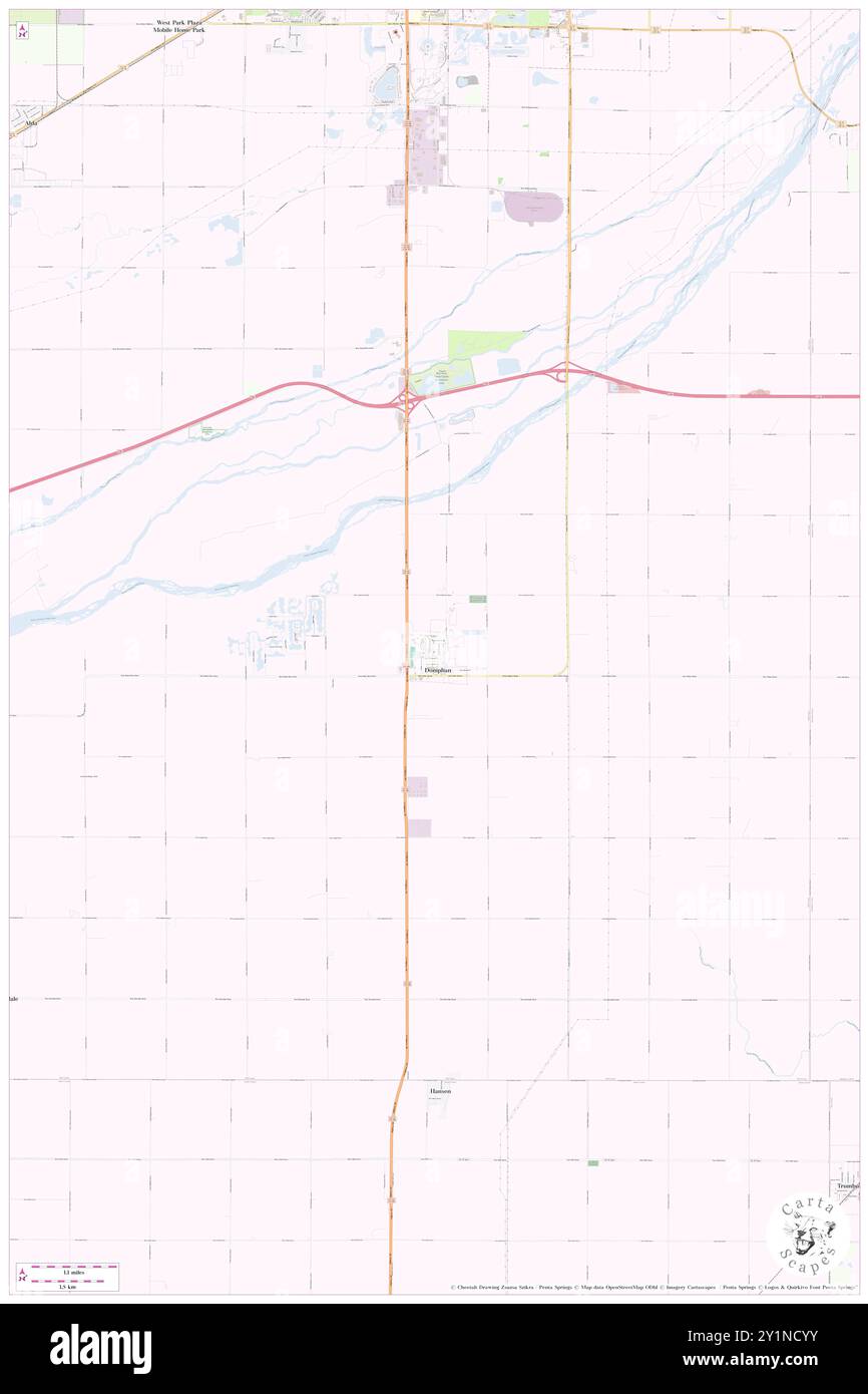 Doniphan county map Cut Out Stock Images & Pictures - Alamy