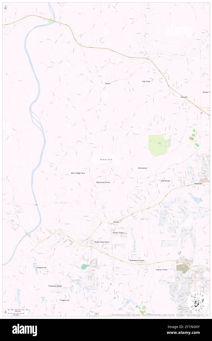 Hunters Trace, Forsyth County, US, United States, North Carolina, N 36 ...