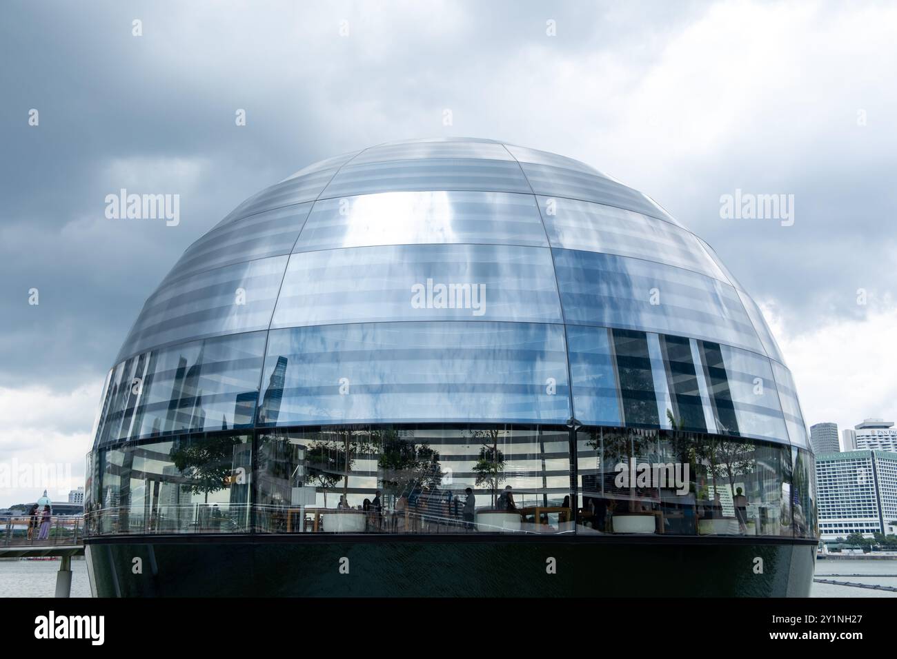 Singapore - 9 March 2024: Apple Marina Bay Sands. The World's First ...