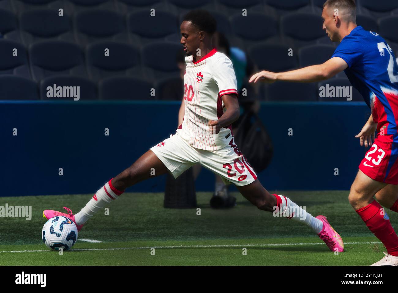 Kansas City, Kansas, USA. 7th Sep, 2024. Team USA and Team Canada ...