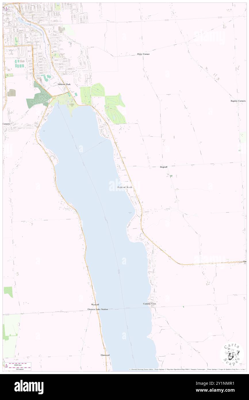 Highland Beach, Cayuga County, US, United States, New York, N 42 52' 39 ...