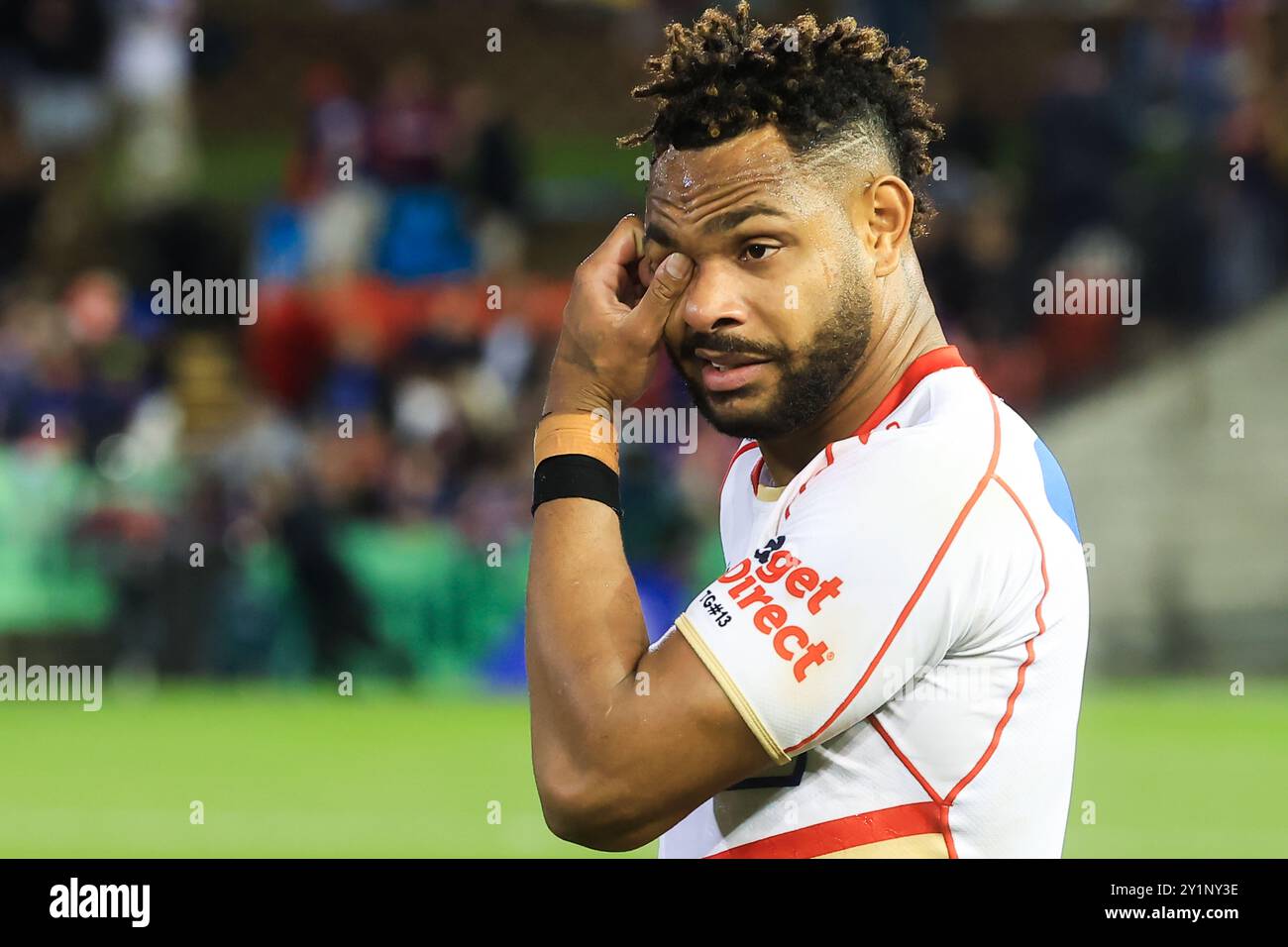 Newcastle, Australia. 08th Sep, 2024. Hamiso Tabuai-Fidow of the ...