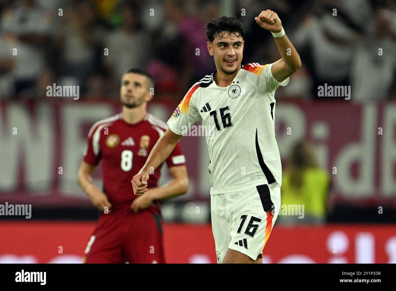 Duesseldorf, Germany. 07th Sep, 2024. Soccer: Nations League A, Germany ...