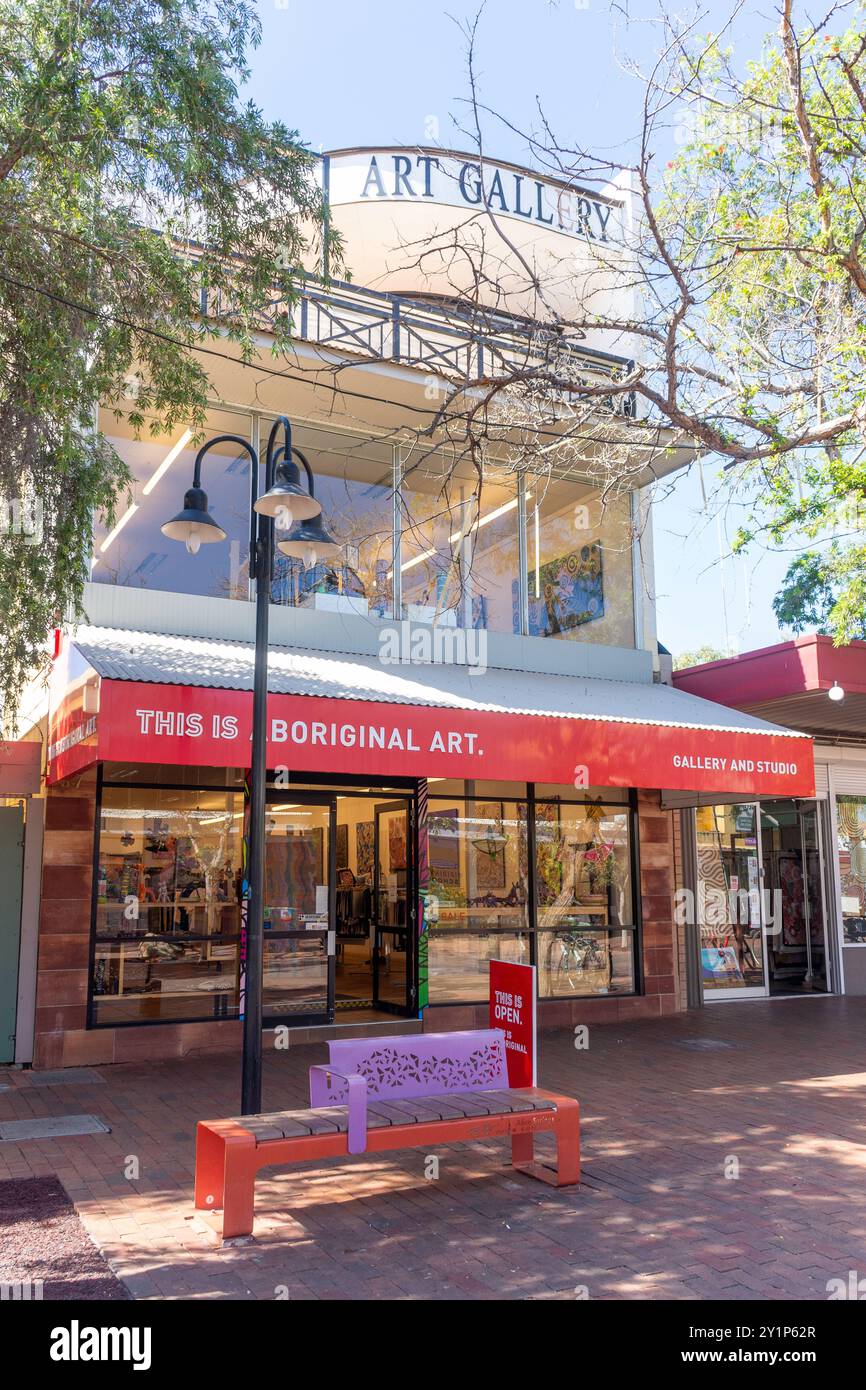 This Is Aboriginal Art Gallery, Todd Mall, Alice Springs, Northern ...