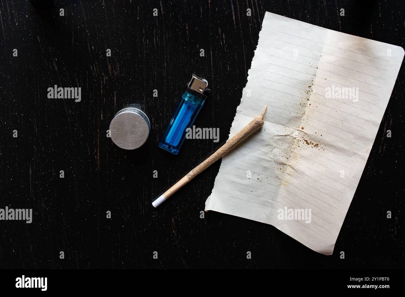 Legalization cannabis reform 420. Joint with dried cannabis leaves ...