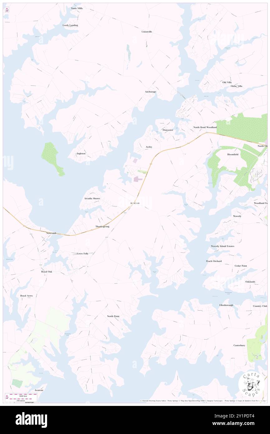 Map of kirkham hi-res stock photography and images - Alamy