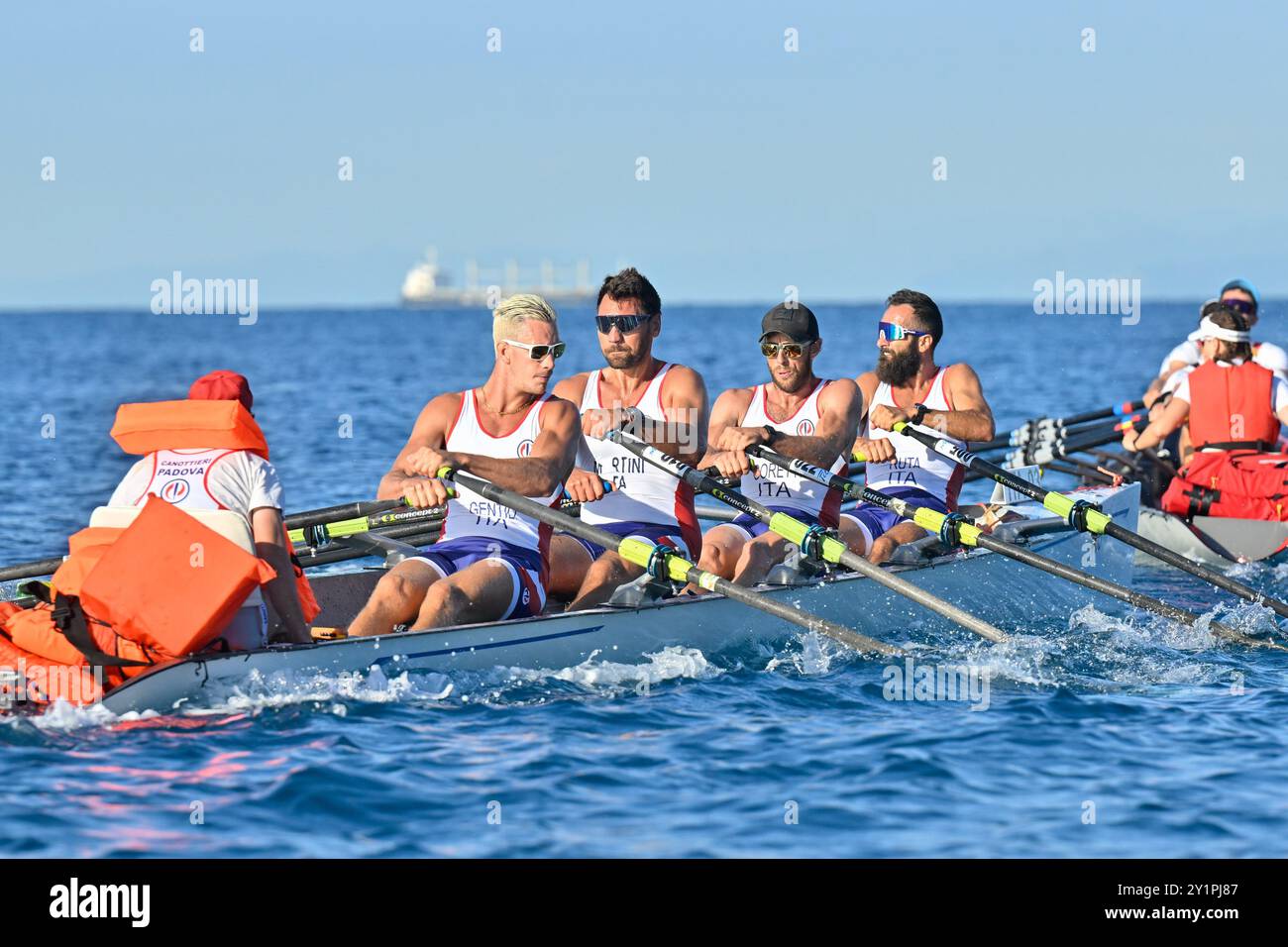 Coastal Men's Coxed Quadruple Sculls: Martino Goretti, Giacomo Gentili ...
