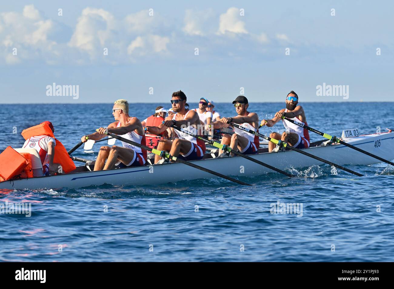 Coastal Men's Coxed Quadruple Sculls: Martino Goretti, Giacomo Gentili ...