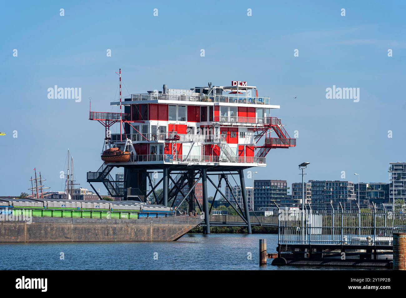 Amsterdam The Netherlands 7th September 2024 REM-eiland in the ...