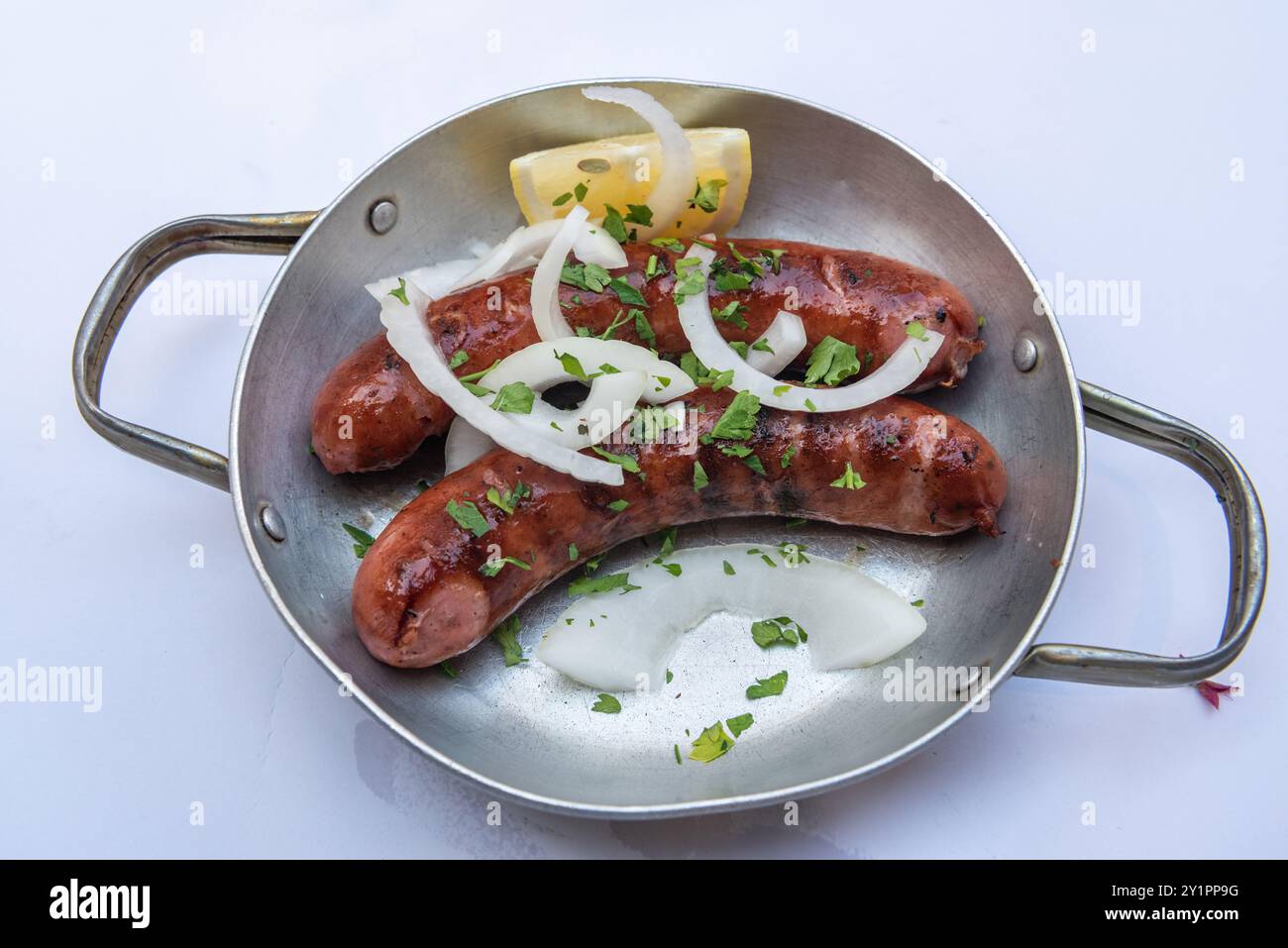 Handmade loukaniko village sausages in Rhodes, Greece Stock Photo - Alamy