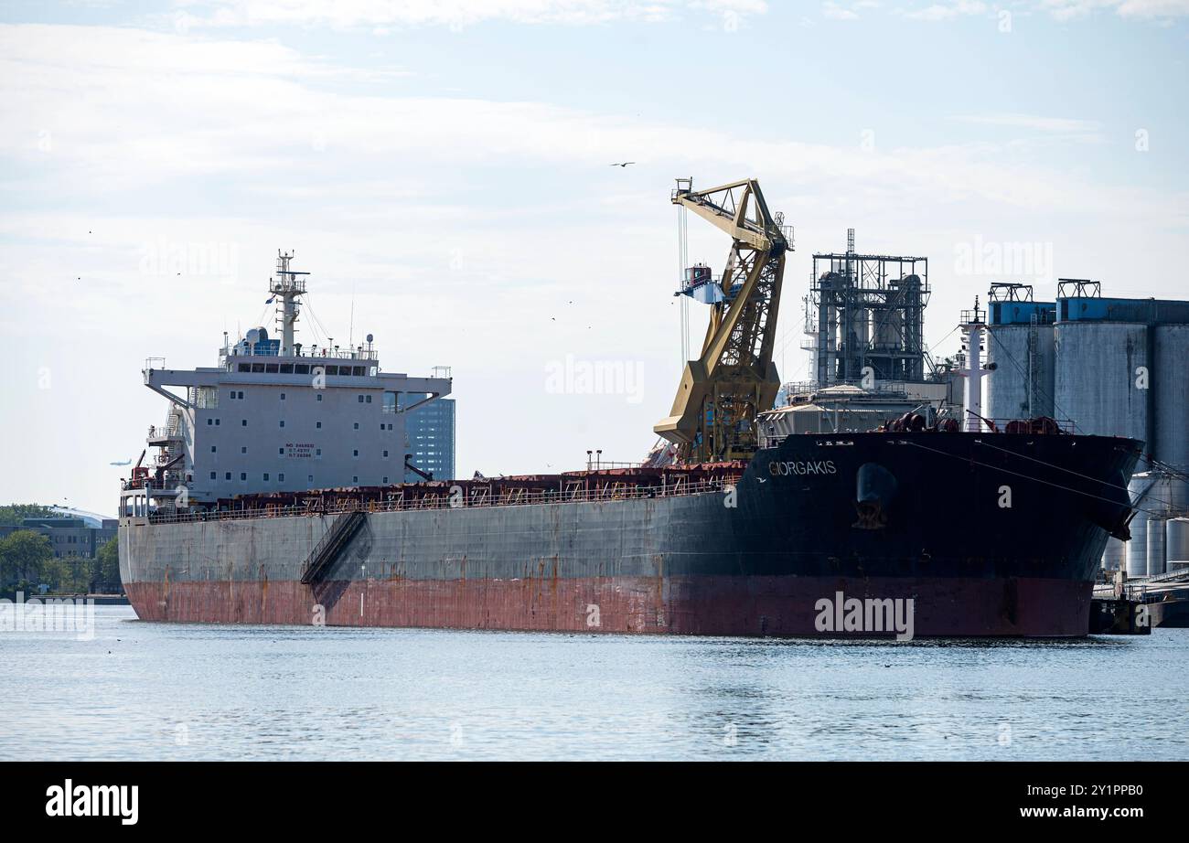 Amsterdam The Netherlands 7th September 2024 Bulk carrier Giorgakis ...