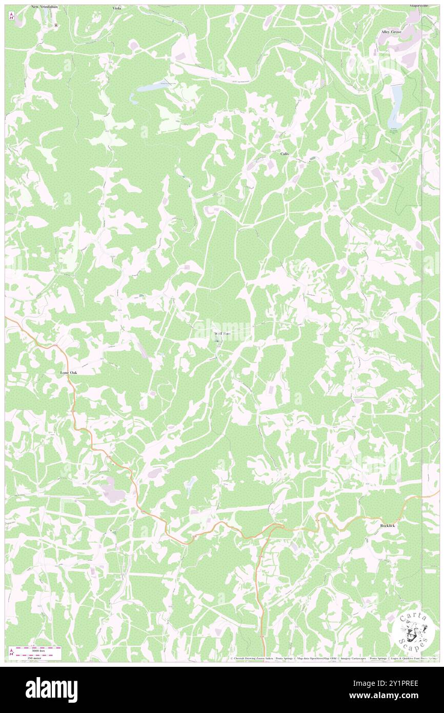 Marshall virginia map hi-res stock photography and images - Alamy