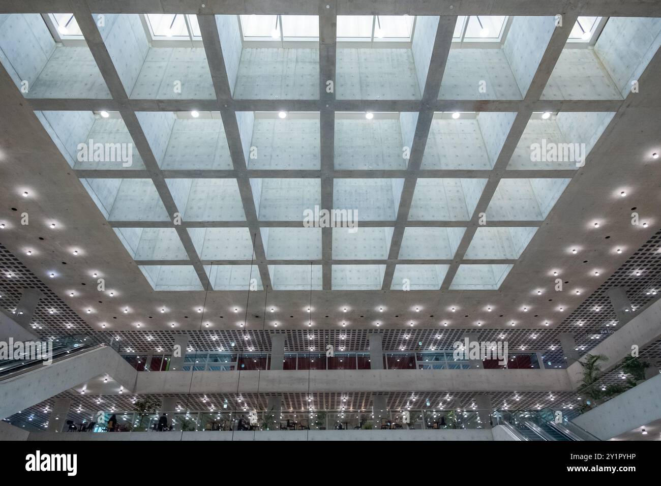 Seoul, South Korea - February 19, 2023: Interior view of Amorepacific ...