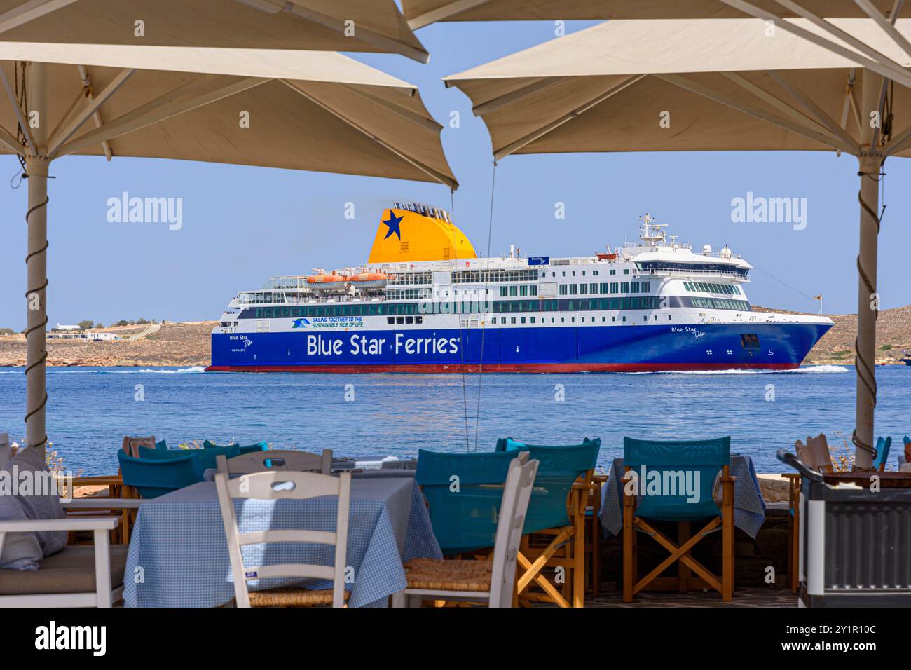 Blue star delos hi-res stock photography and images - Alamy