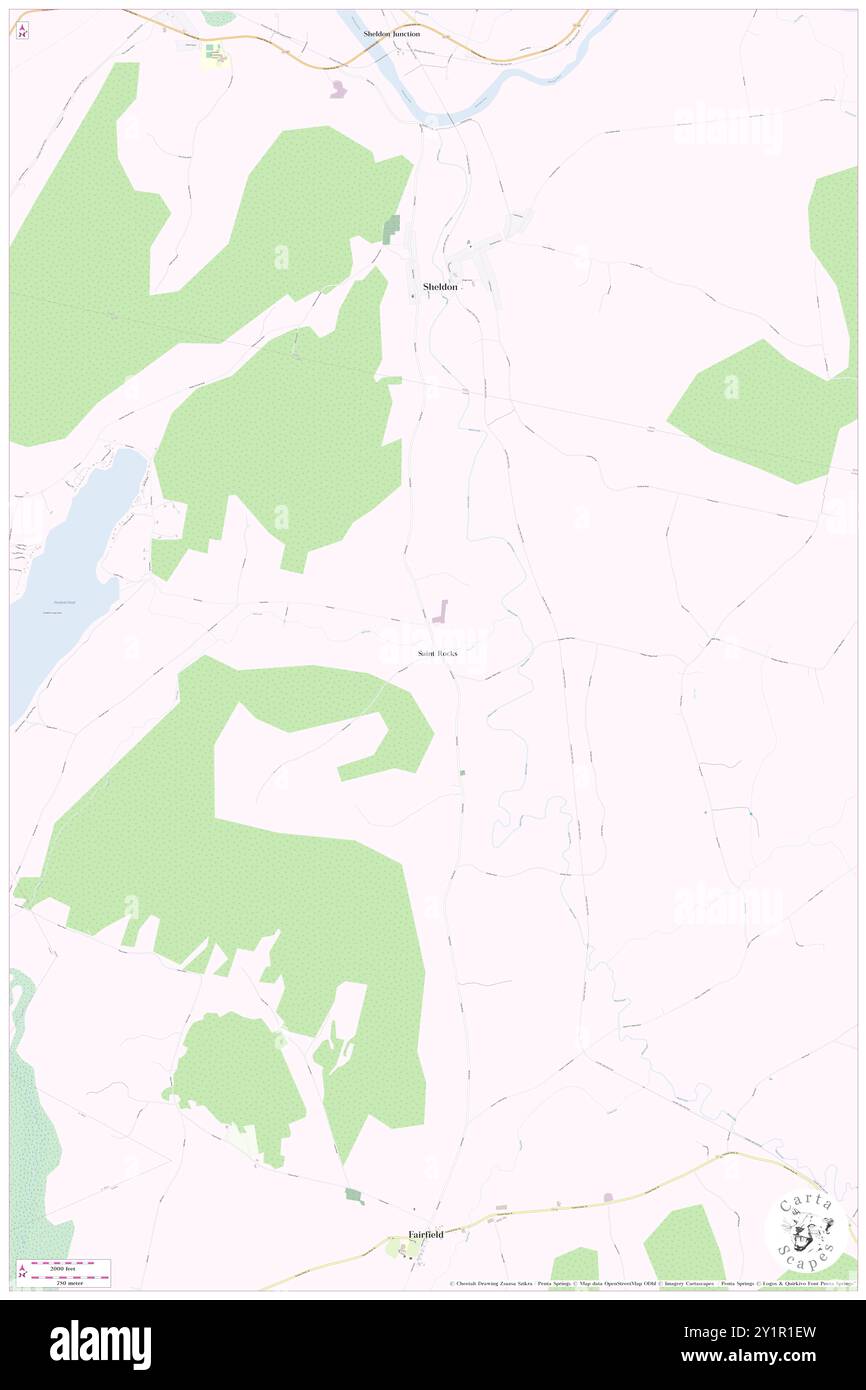 Saint Rocks, Franklin County, US, United States, Vermont, N 44 51' 3 ...