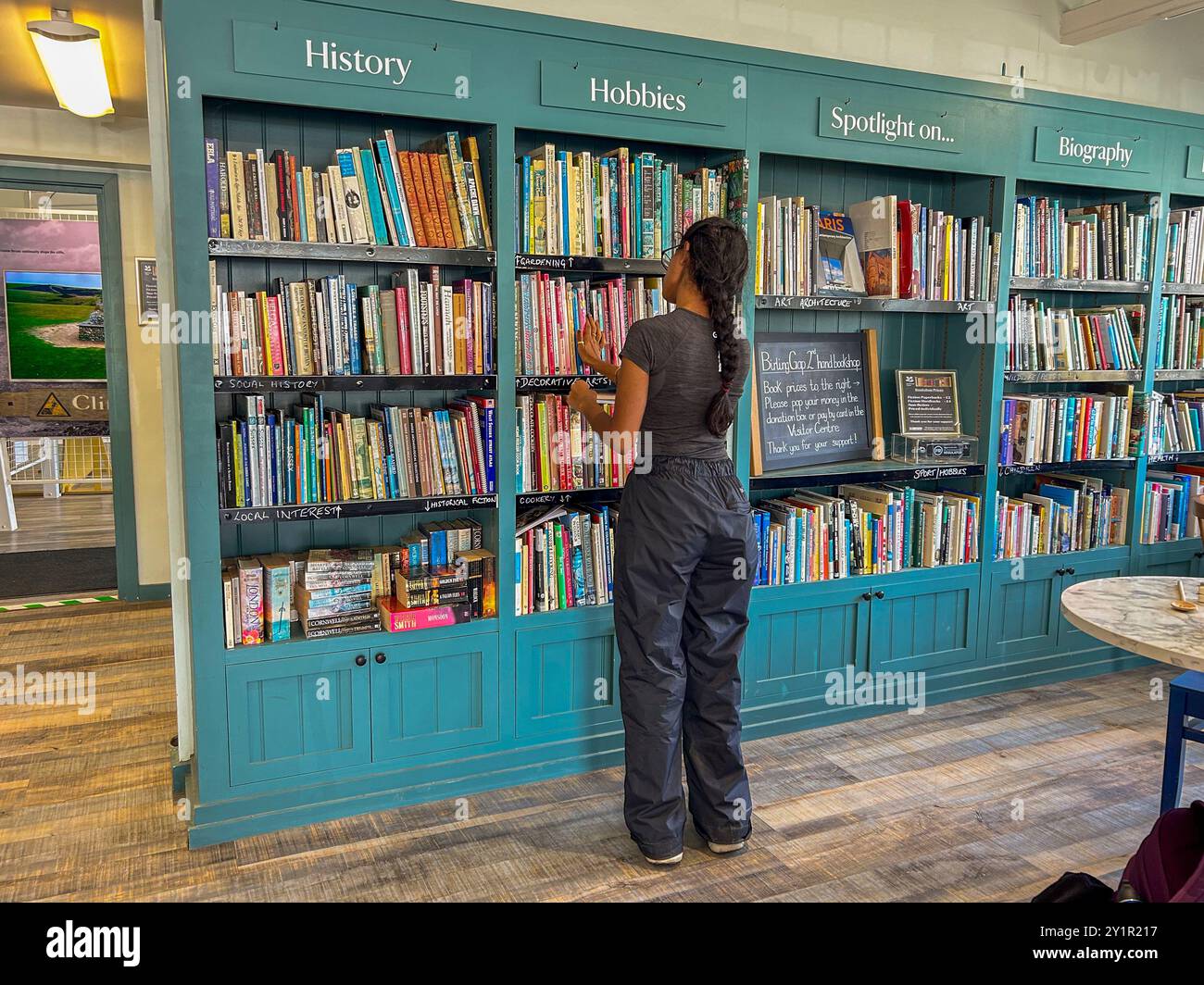Eastbourne, Great Britain, Indian Girl, from Behind, Tourists in ...