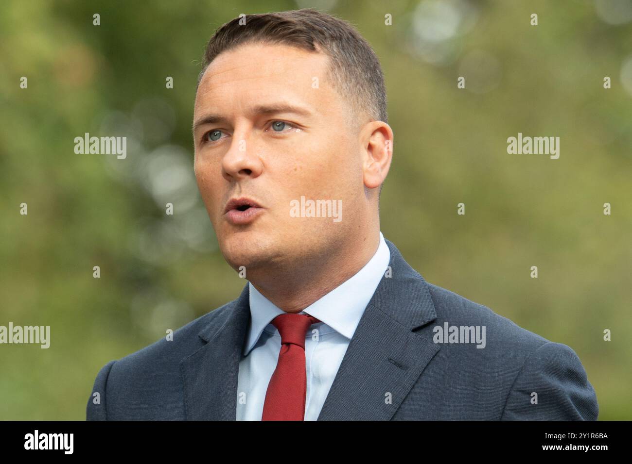 London, UK. 08 Sep 2024. Wes Streeting - Secretary of State for Health ...