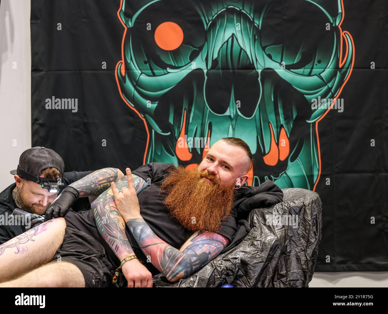 London excel tattoo convention hi-res stock photography and images - Alamy