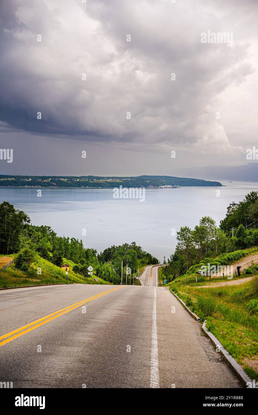 Charlevoix landscape, Quebec, Canada Stock Photo - Alamy