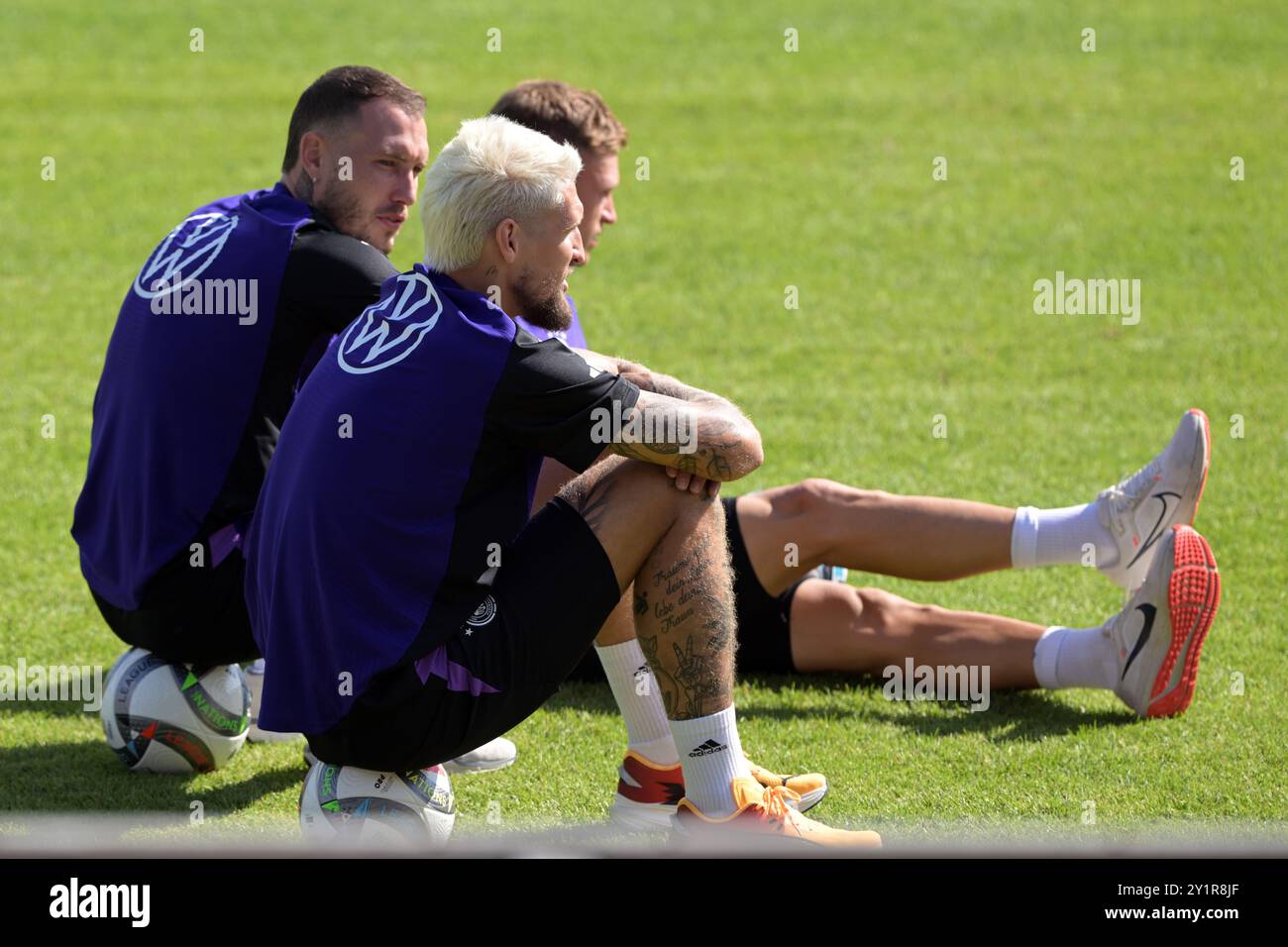08 September 2024, North Rhine-Westphalia, Duesseldorf: Soccer ...