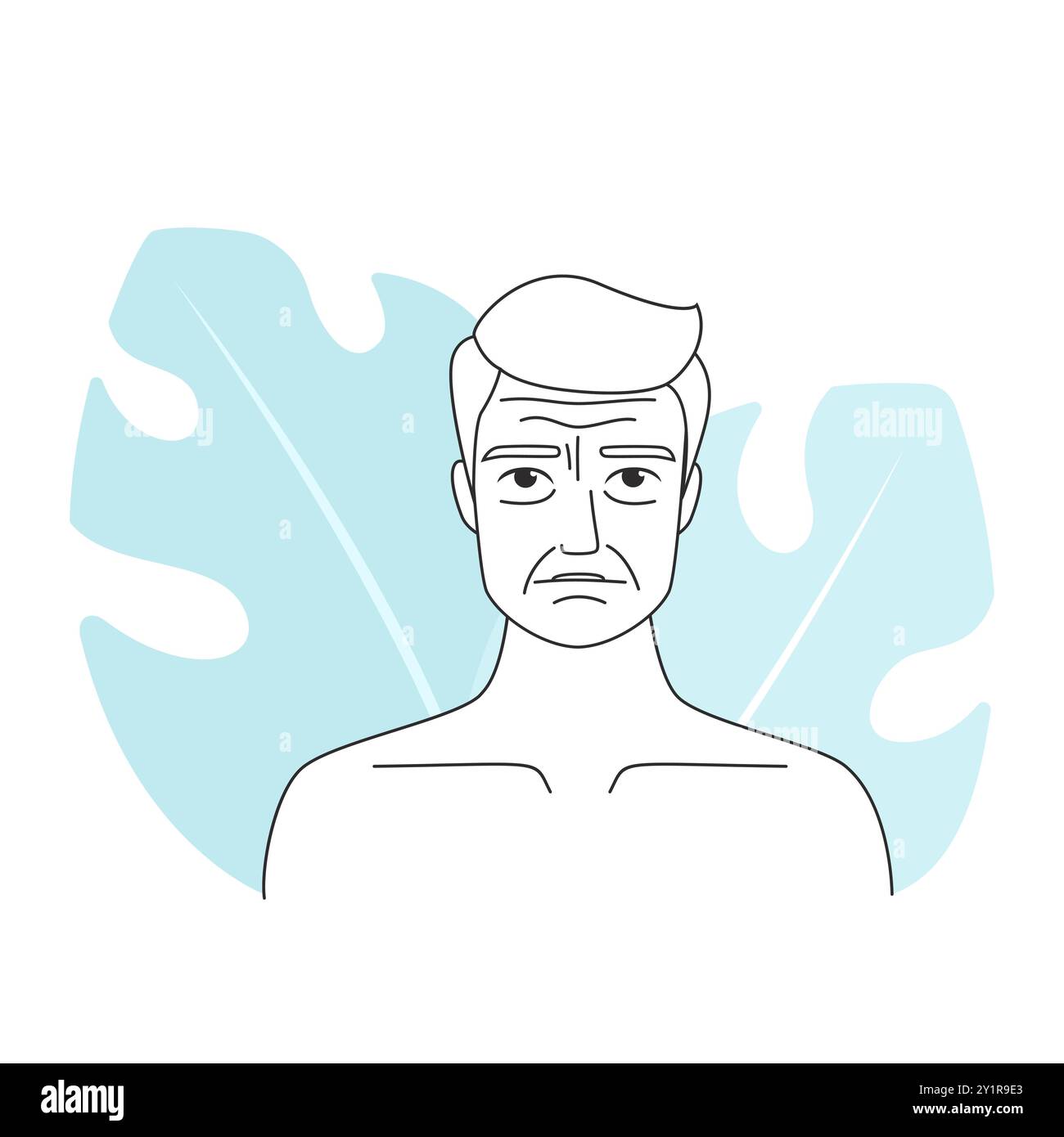 Middle finger kid Stock Vector Images - Alamy