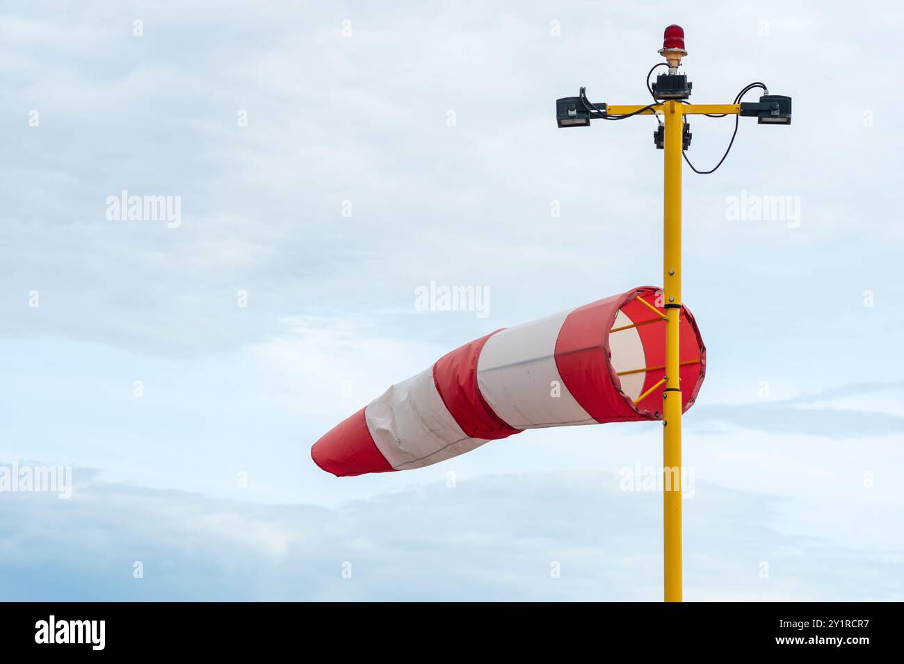 windsock, meteorological instrument that used as an indicator of wind ...