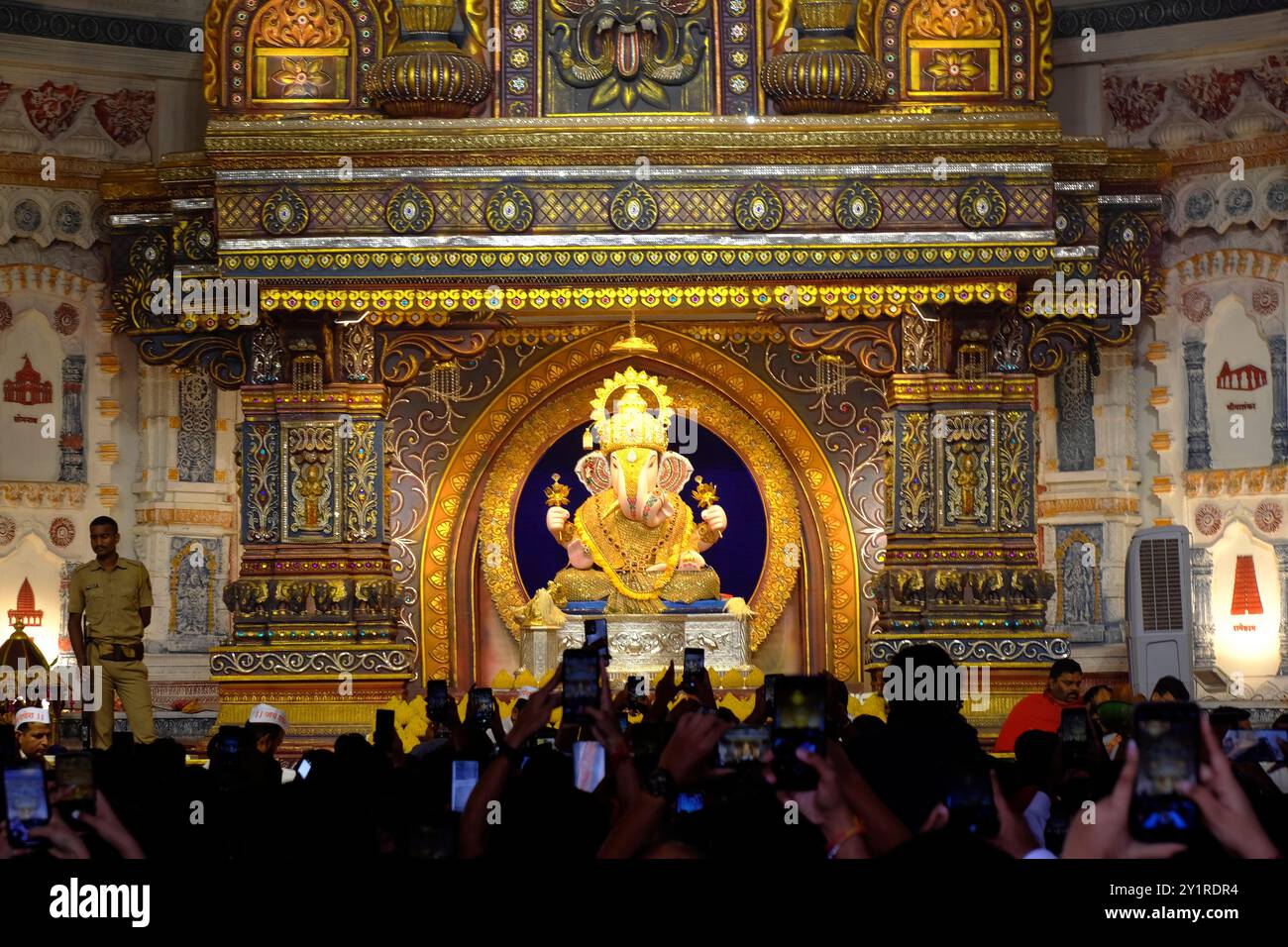 08 September 2024, Pune, Maharashtra, India, Beautiful sculpture of ...